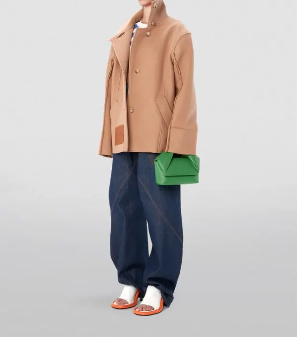 JW Anderson Medium Leather Twister Top-handle Bag