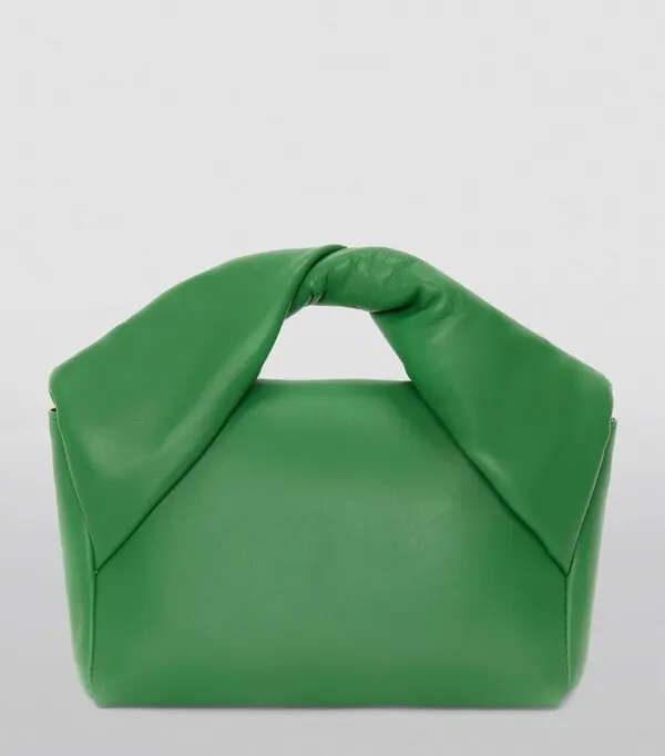JW Anderson Medium Leather Twister Top-handle Bag