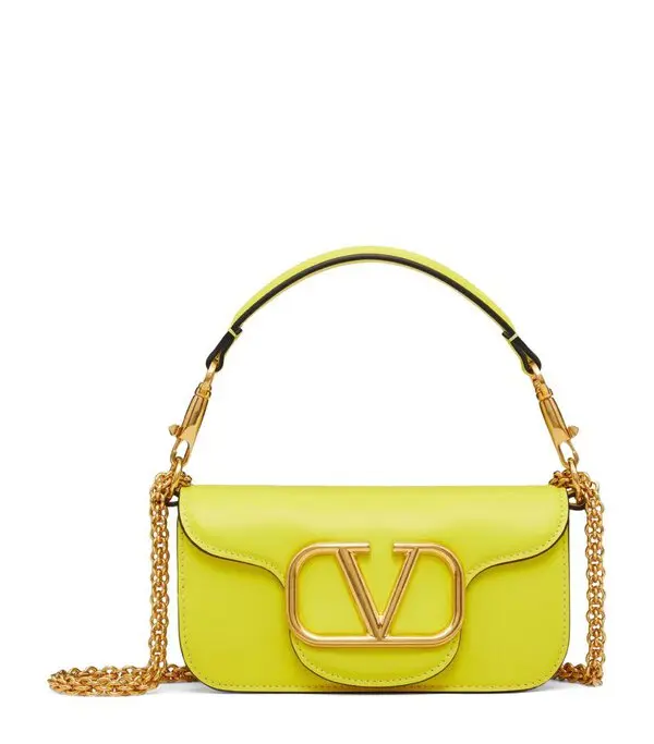 Valentino Garavani Leather Locó Top-handle Bag