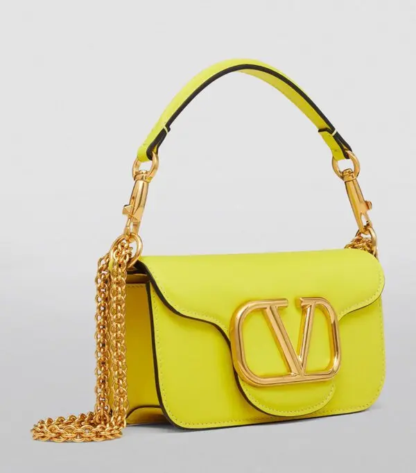 Valentino Garavani Leather Locó Top-handle Bag