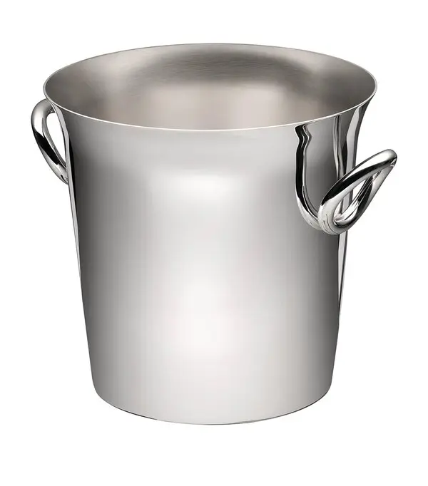 Christofle Plated Vertigo Two-bottle Champagne Cooler - Silver