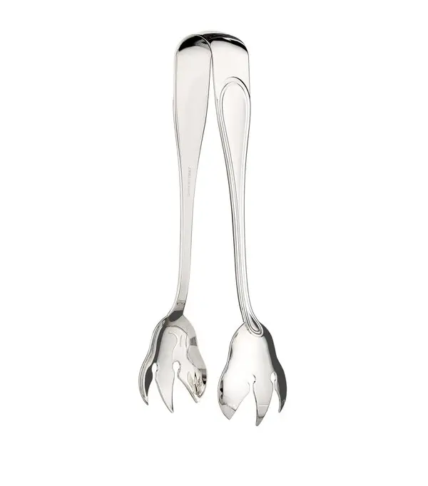 GREGGIO Plated Georgian Ice Tongs - Silver