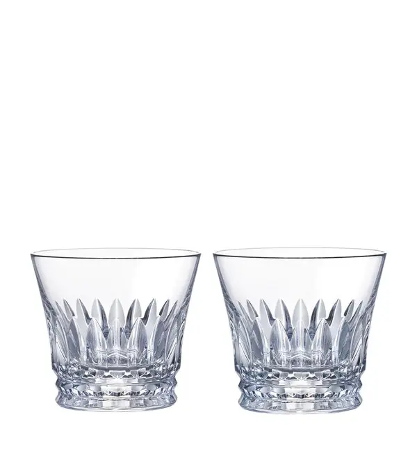 THE MARTHA, BY BACCARAT Set Of 2 Everyday Tiara Tumblers - Clear