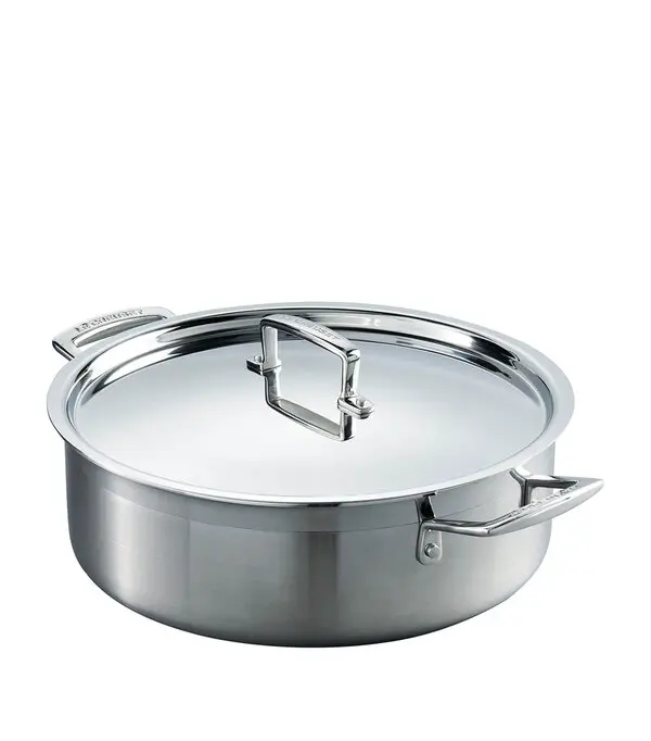 LE CREUSET 3-ply Stainless Steel Sauté Pan - Silver