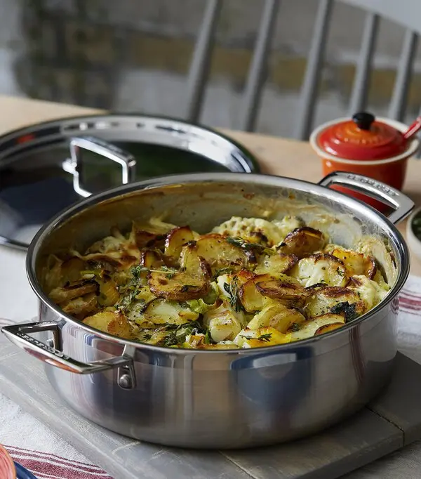 LE CREUSET 3-ply Stainless Steel Sauté Pan
