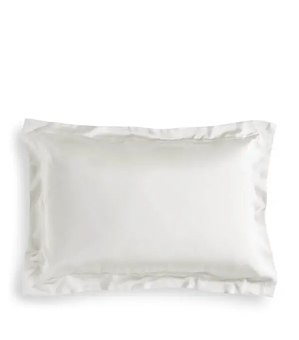 Gingerlily Silk Oxford Pillowcase - White