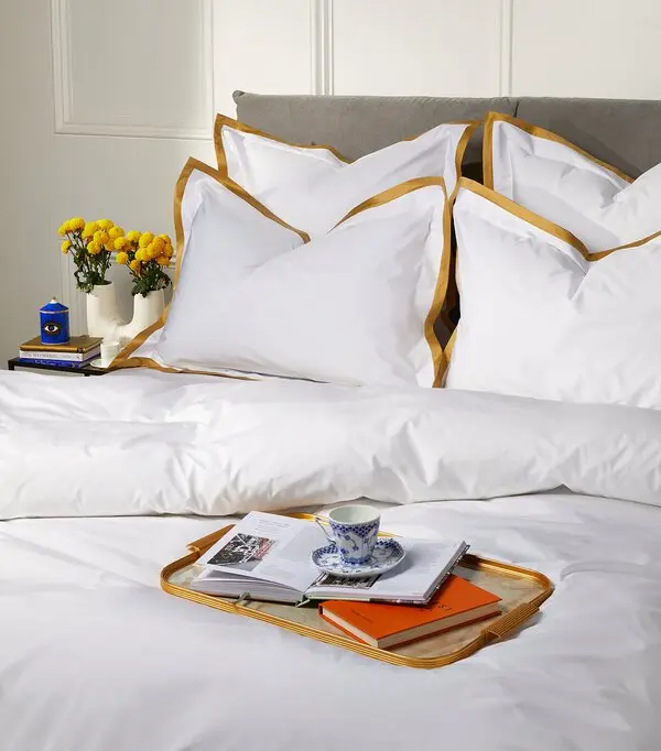 CELSO DE LEMOS Hella Oxford Pillowcase - Nude