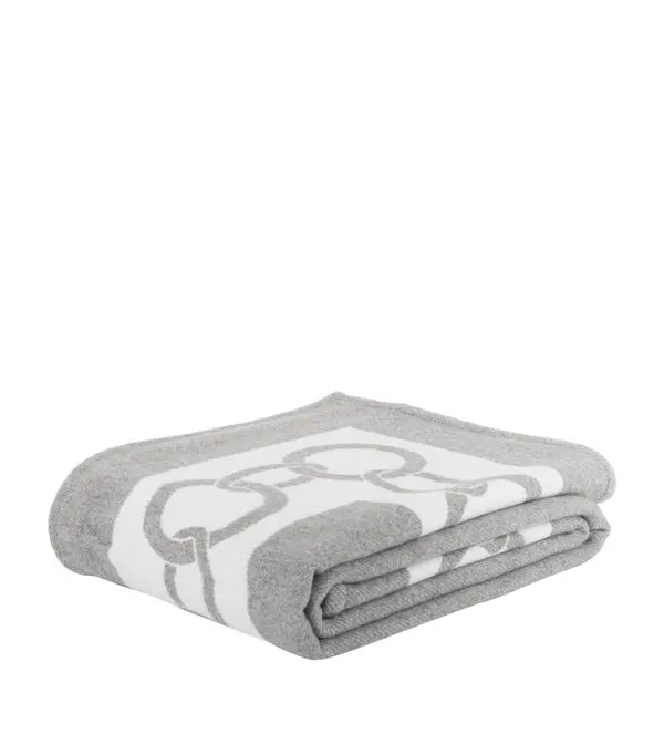 Frette Chains Blanket - Grey