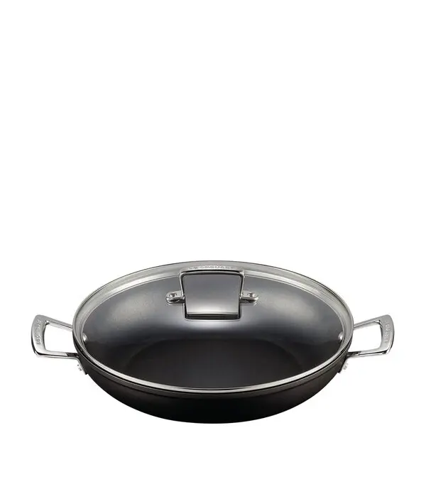 LE CREUSET Toughened Non-stick Shallow Casserole Dish - Black