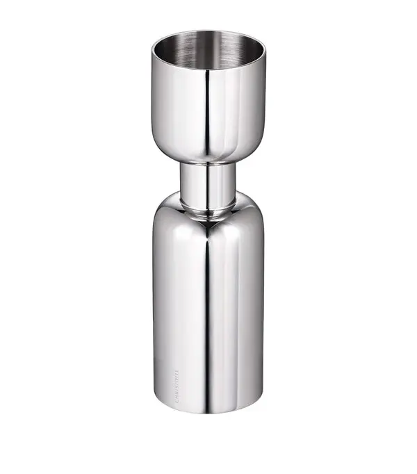 Christofle Stainless Steel Oh De Jigger - Silver