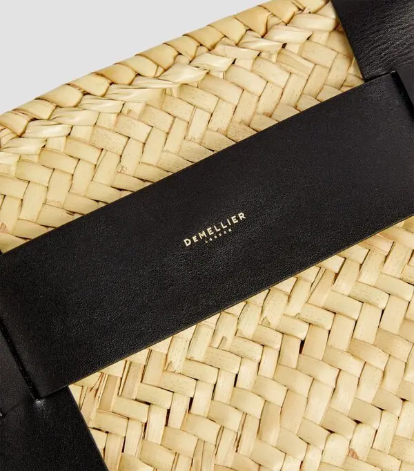 DEMELLIER Raffia Santorini Tote Bag