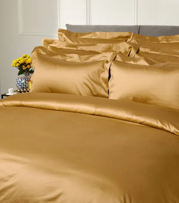 CELSO DE LEMOS Bourdon Duvet Cover - Nude