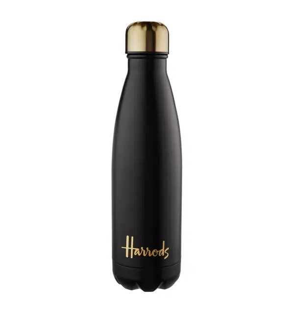 Harrods Logo Water Bottle - Black