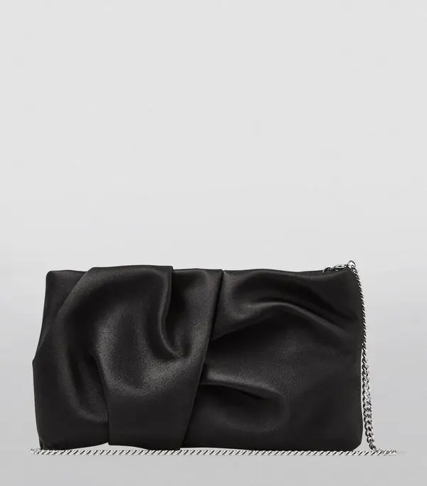 JIMMY CHOO Bonny Clutch Bag - Black