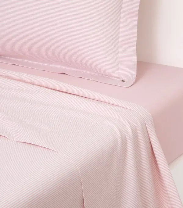 Ralph Lauren Oxford Flat Sheet - Pink