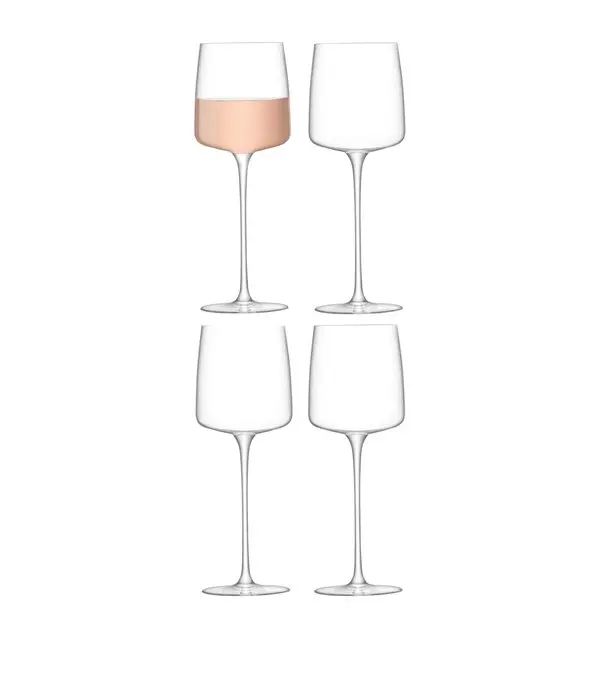LSA INTERNATIONAL Metropolitan White Wine Glasses