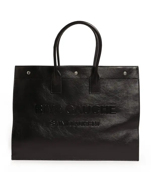 Saint Laurent Rive Gauche Tote Bag - Black