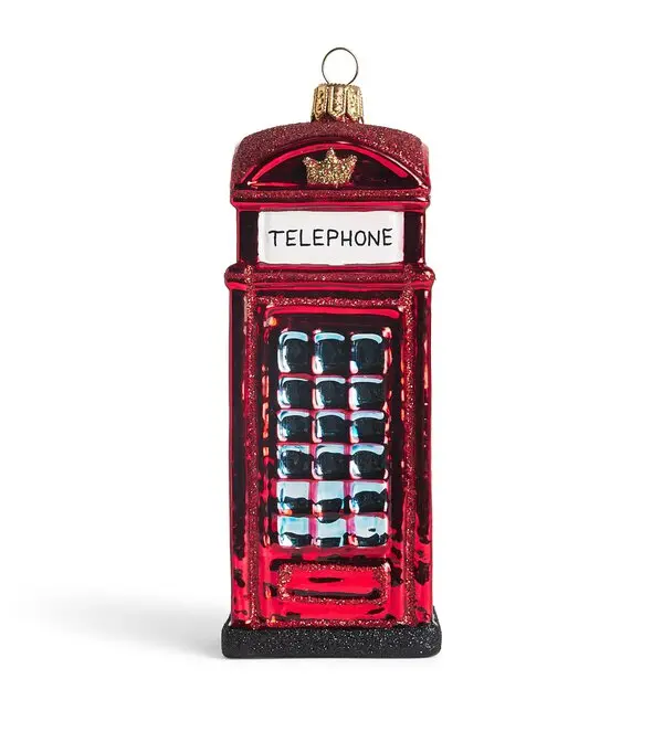 Harrods Telephone Box Christmas Decoration