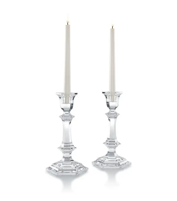 THE MARTHA, BY BACCARAT Harcourt Candlesticks