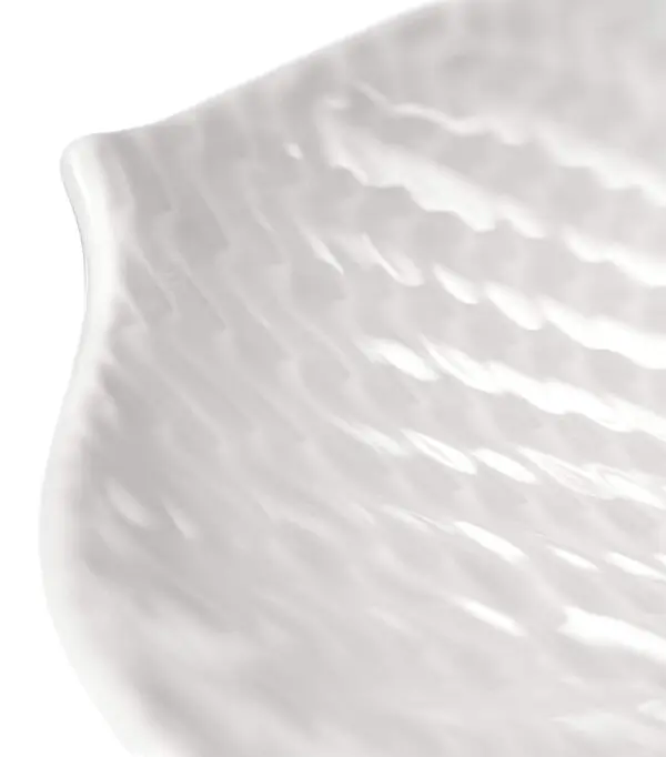 MEISSEN Porcelain Waves Relief Soup Plate
