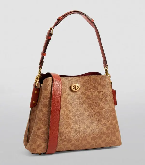 COACH Leather Willow Bucket Bag