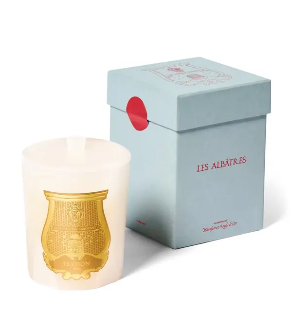 TRUDON Alabaster Ernesto Candle - White