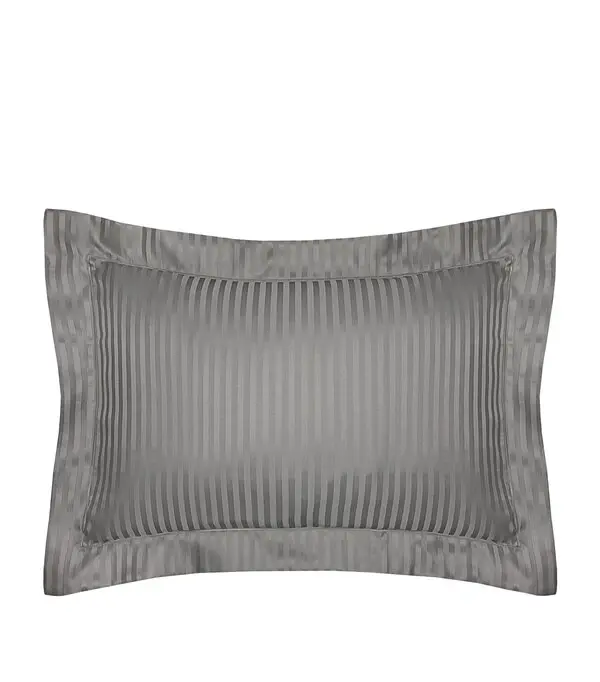 PRATESI Raso Rigato Pillowcase - Grey