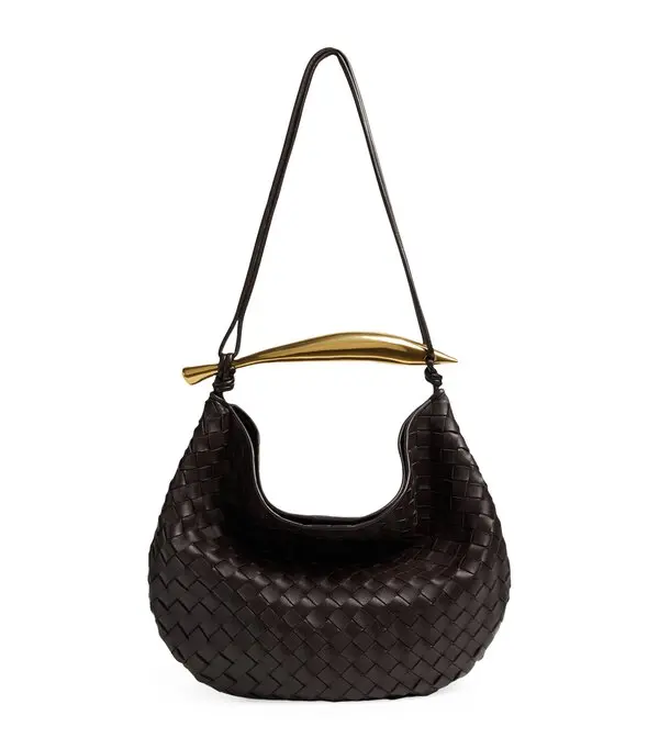 Bottega Veneta Medium Sardine Shoulder Bag - Brown