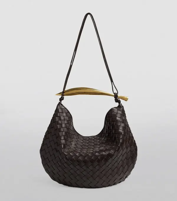 Bottega Veneta Medium Sardine Shoulder Bag - Brown