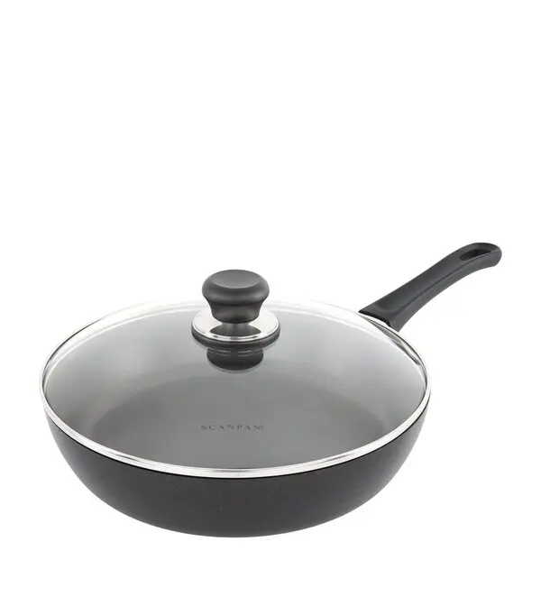 SCANPAN Classic Sauté Pan With Lid - Black