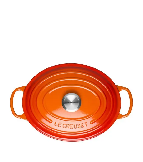 LE CREUSET Cast Iron Oval Casserole Dish