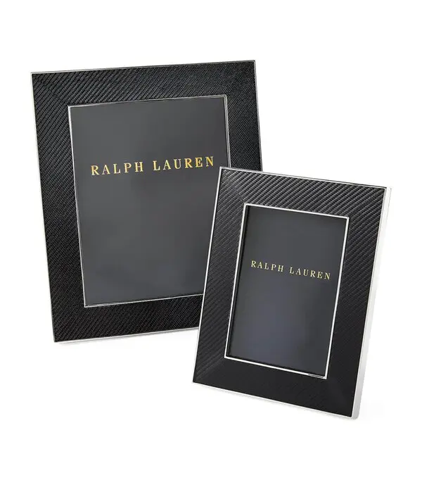 Ralph Lauren Leather Sutton Frame - Black