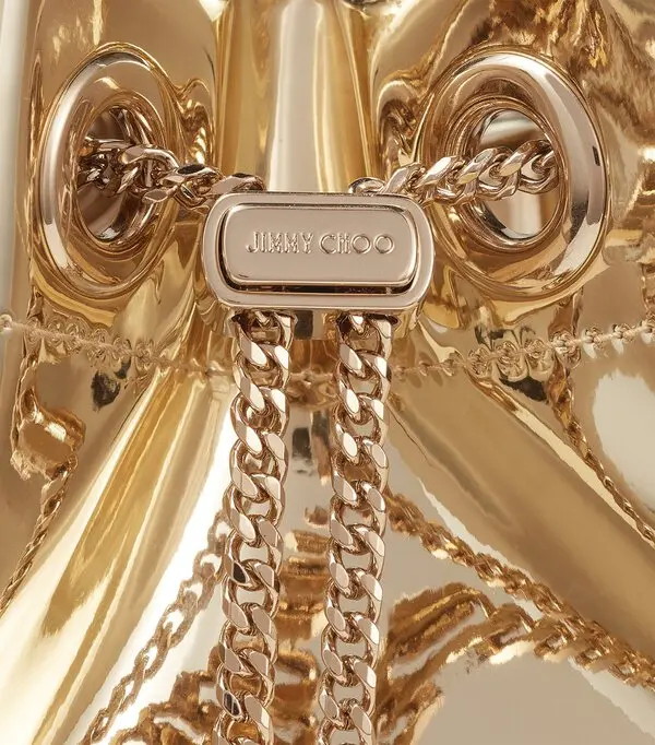 JIMMY CHOO Bon Bon Top-handle Bag - Gold