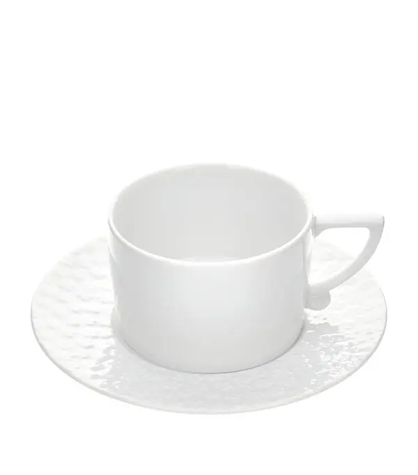 MEISSEN Royal Blossom Coffee Cup And Saucer - White
