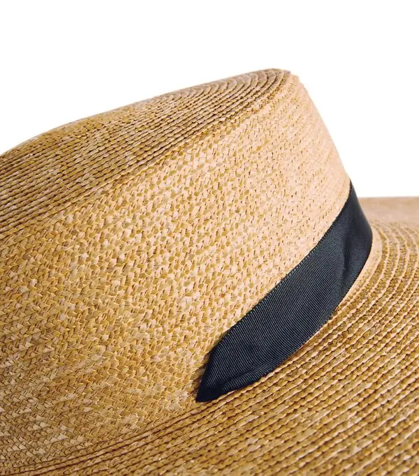 Eliurpi Straw Maxi Boater Hat