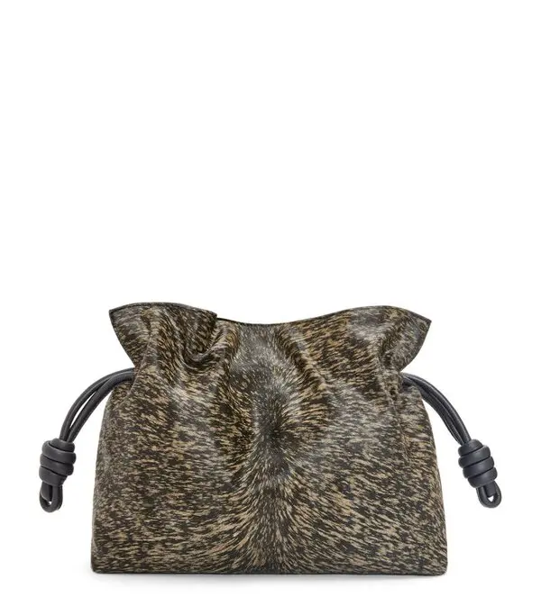 Loewe Medium Leather Flamenco Clutch Bag