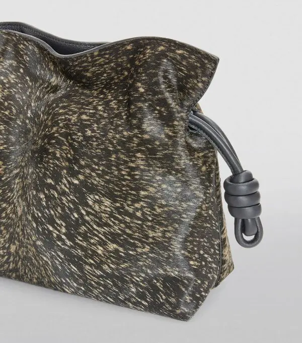 Loewe Medium Leather Flamenco Clutch Bag