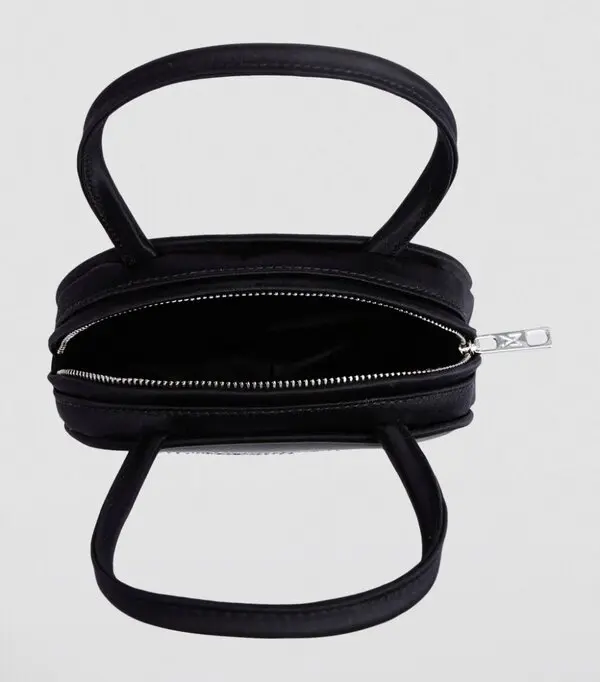 Amina Muaddi Super Amini Baddie Top-handle Bag