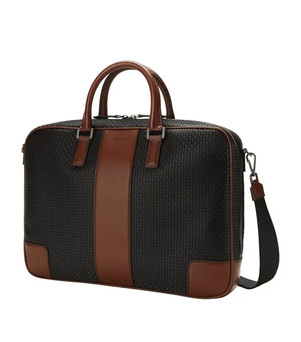 SERAPIAN Canvas City Briefcase