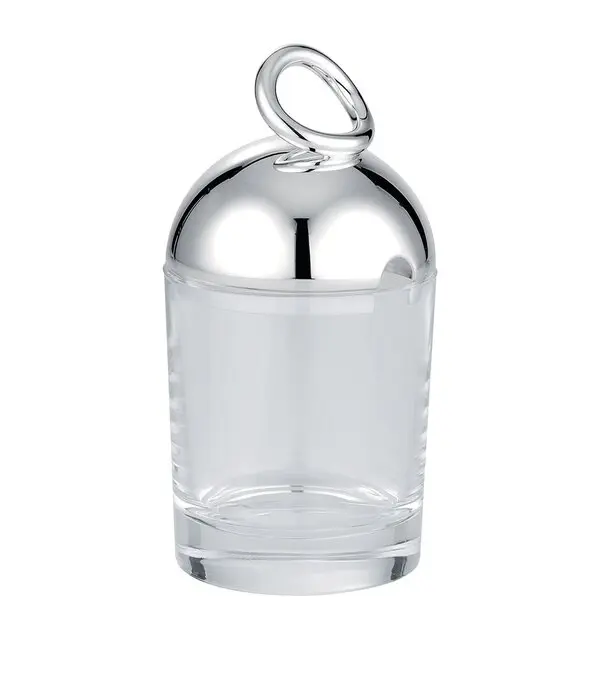 Christofle Plated Vertigo Condiment Pot - Silver