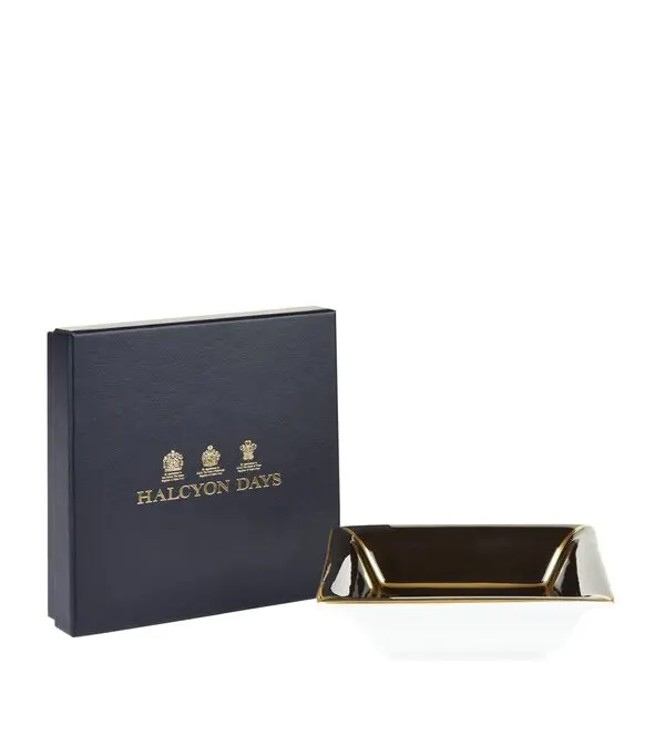 Halcyon Days Square Tiger Tray