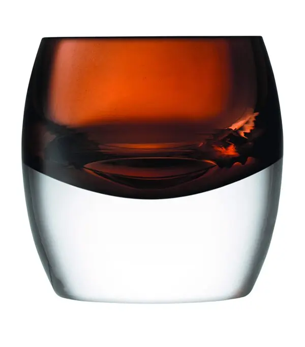 LSA INTERNATIONAL Set Of 2 Whisky Club Tumbler - Brown