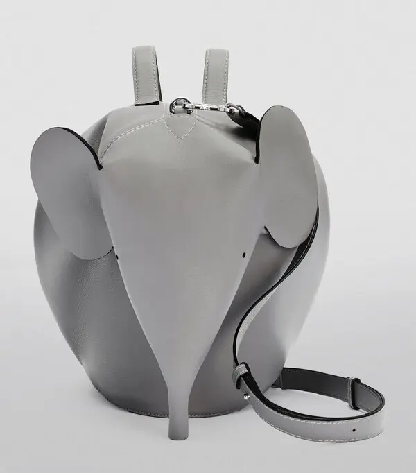 Loewe Large Leather Elephant Cross-body Bag