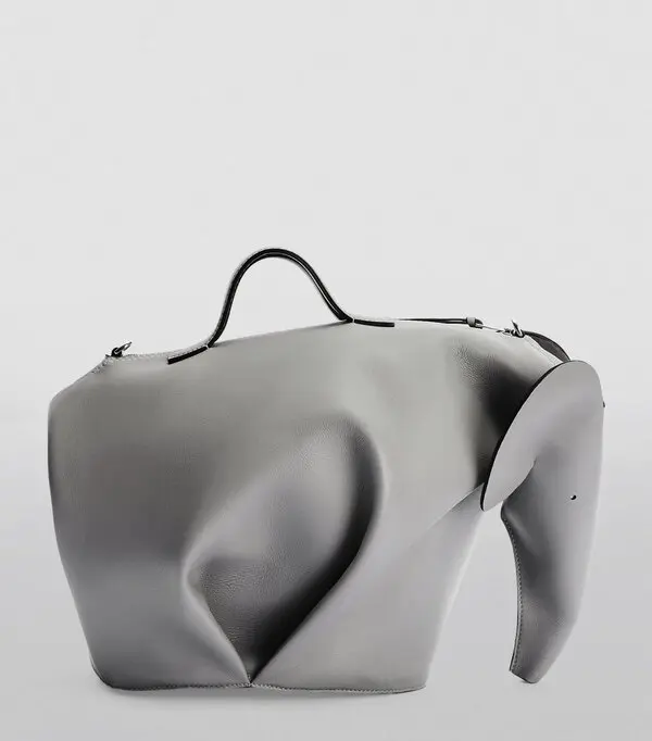 Loewe Large Leather Elephant Cross-body Bag