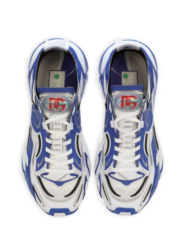 Dolce & Gabbana Fast Panelled Sneakers - White
