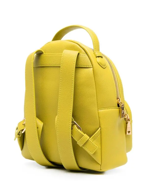 Moschino Logo-plaque Zip Backpack