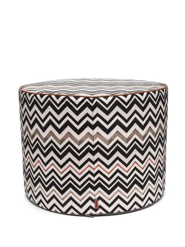 Missoni Belfast Zig-zag Pouf