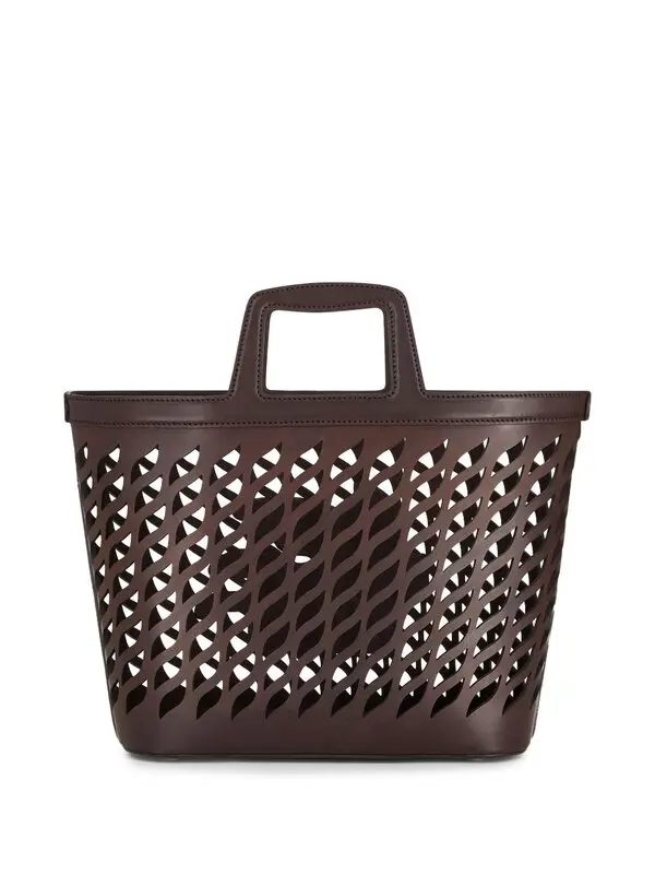 Etro Pegaso-motif Laser-cut Tote