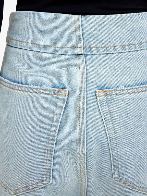 MAISON MARGIELA Mid-rise Cropped Jeans - Blue