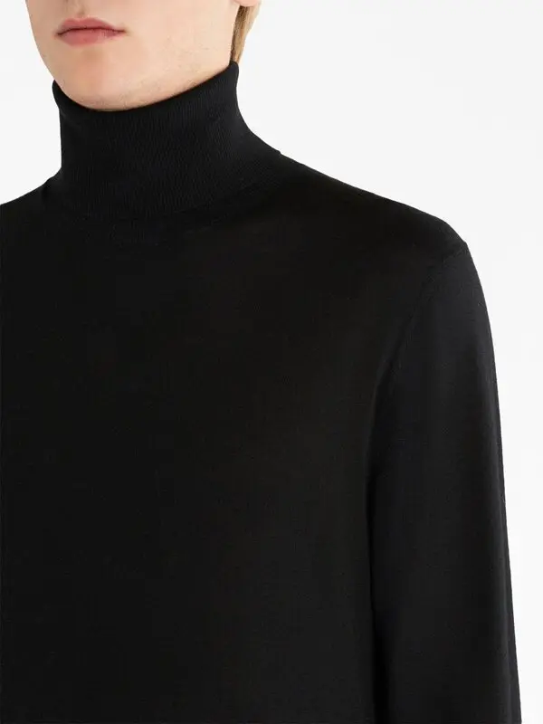 Etro Roll-neck Cashmere-silk Blend Jumper